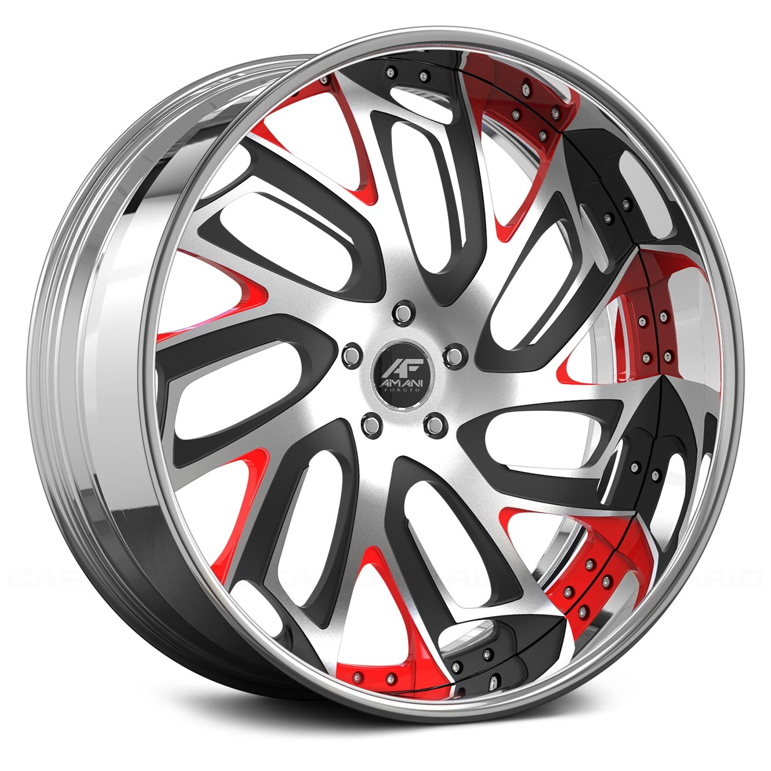 AMANI FORGED® BISCAYNE 3PC Wheels - Custom Finish Rims
