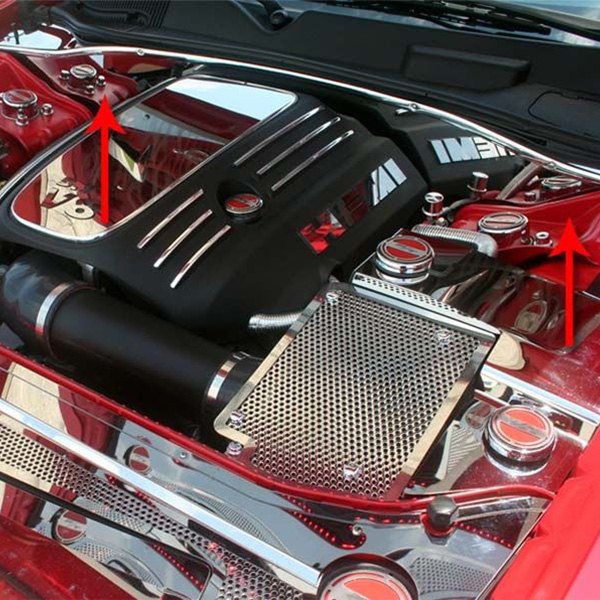 American Car Craft® 153006 - Brushed Firewall Cover