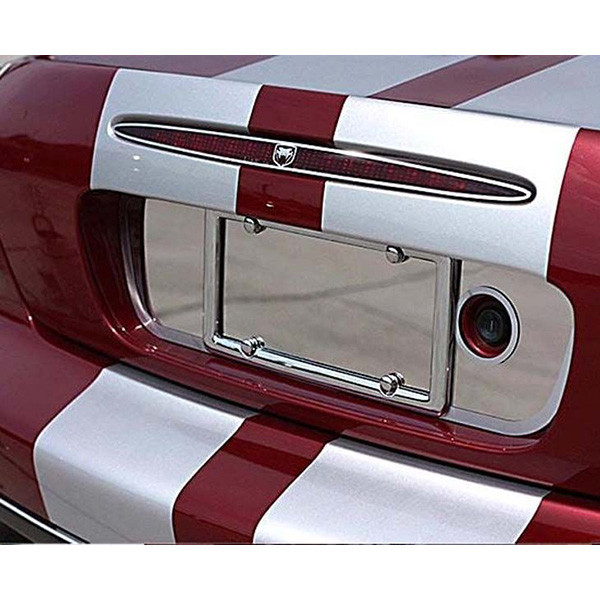 American Car Craft® 972002 - Polished 3rd Brake Light Trim with Viper Logo
