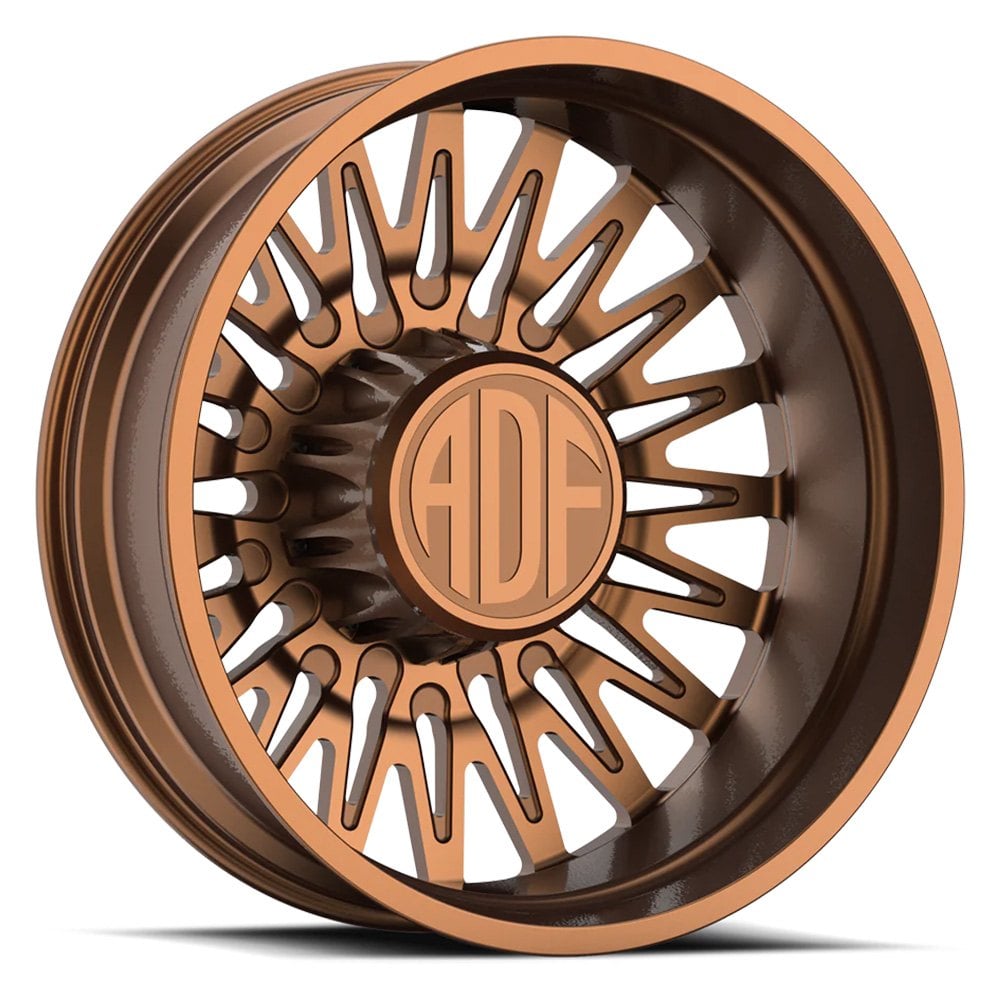 AMERICAN DESIGN FACTORY® BOBTAIL DUALLY Wheels - Bronze Rims
