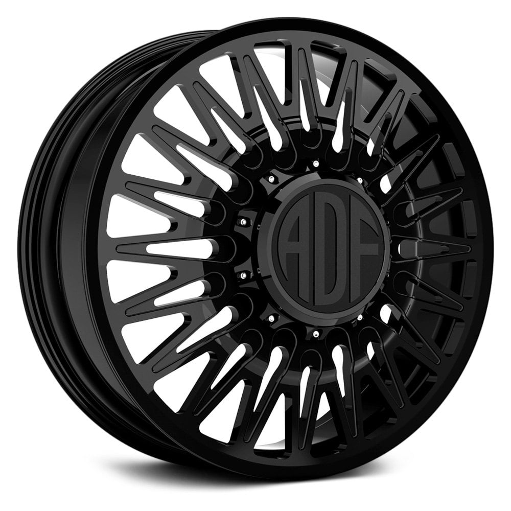AMERICAN DESIGN FACTORY® BOBTAIL DUALLY Wheels - Gloss Black Rims