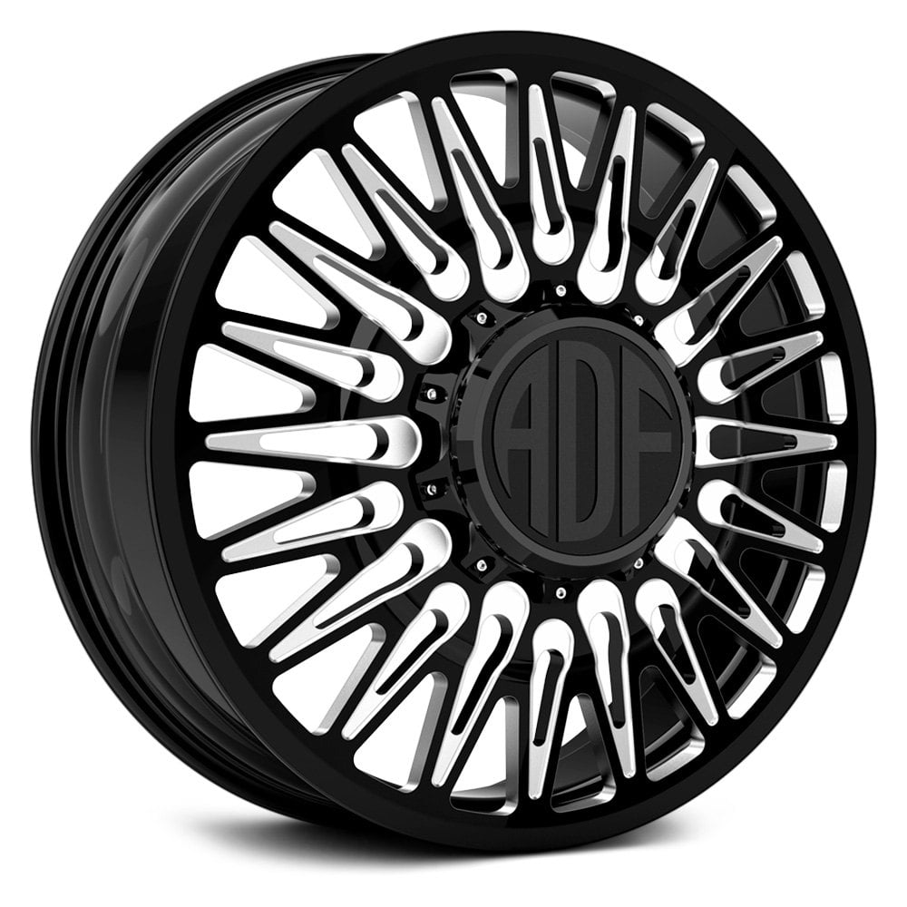 AMERICAN DESIGN FACTORY® BOBTAIL DUALLY Wheels - Gloss Black with ...