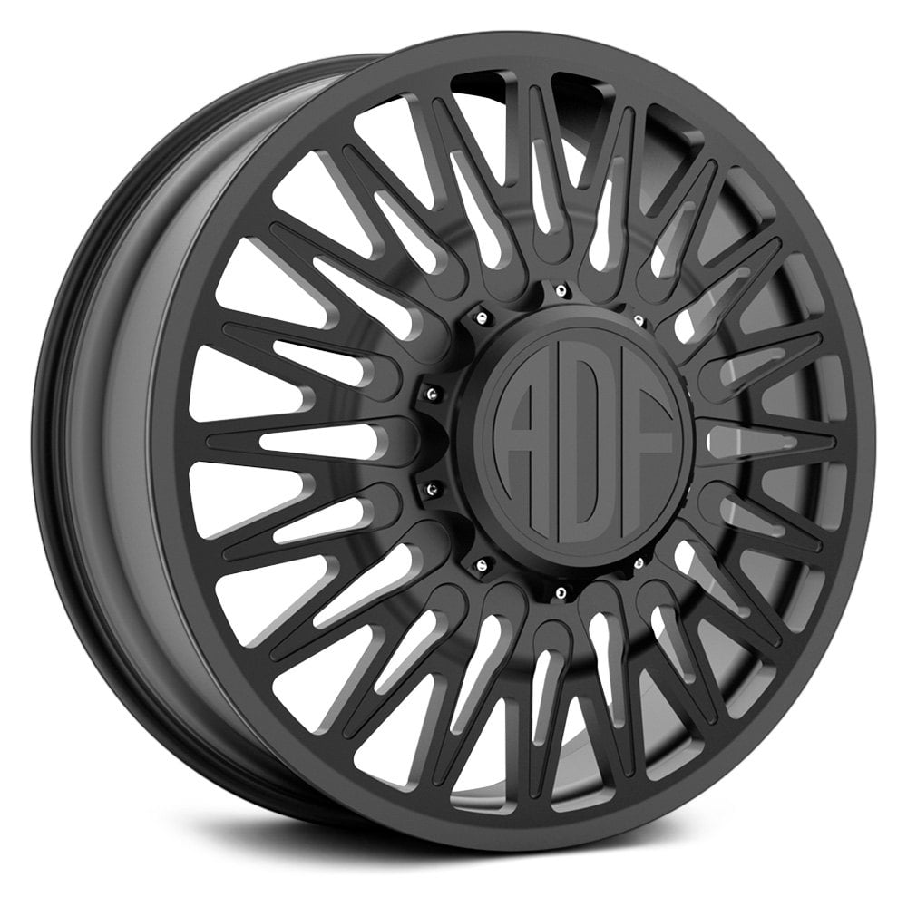 AMERICAN DESIGN FACTORY® BOBTAIL DUALLY Wheels - Satin Black Rims