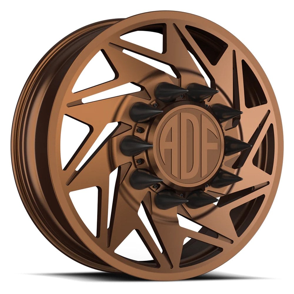 AMERICAN DESIGN FACTORY® FLEX DUALLY Wheels - Bronze Rims