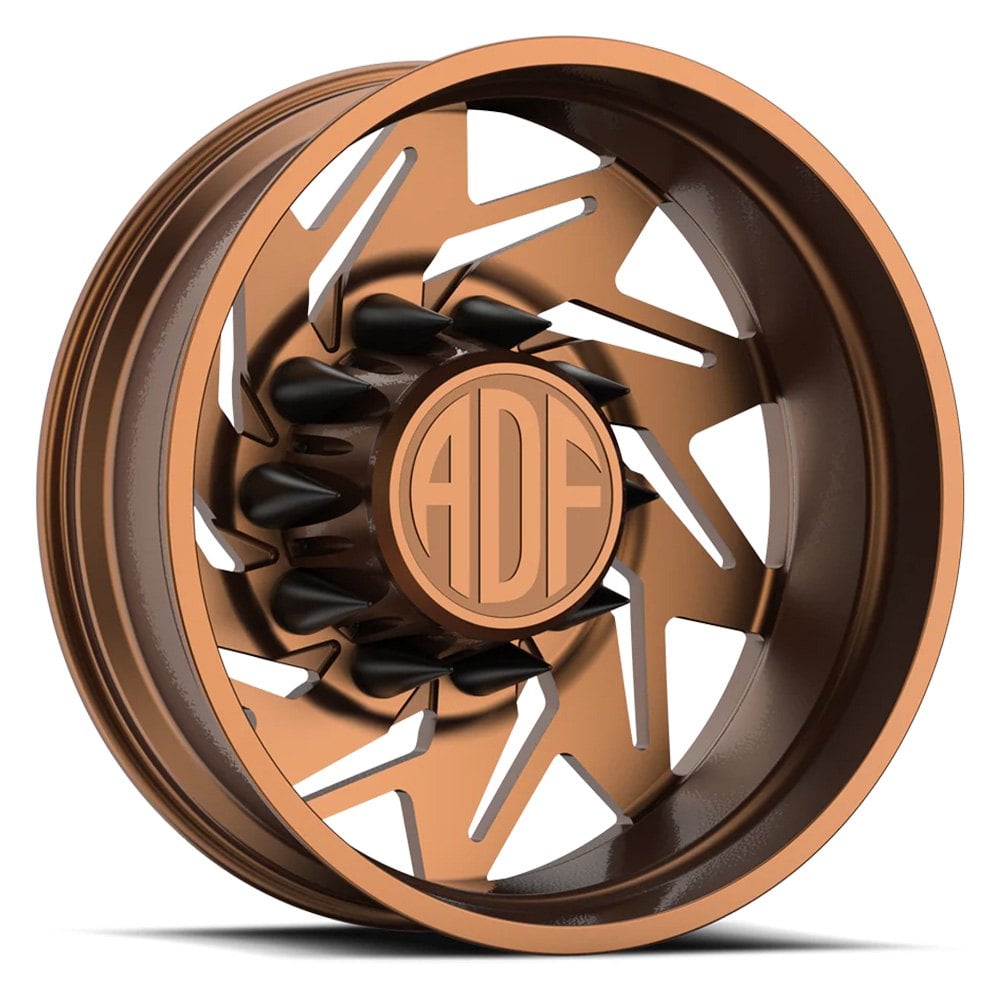 AMERICAN DESIGN FACTORY® FLEX DUALLY Wheels - Bronze Rims