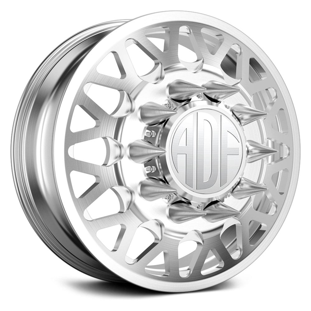 AMERICAN DESIGN FACTORY® HOT SHOT DUALLY Wheels - Brushed Rims