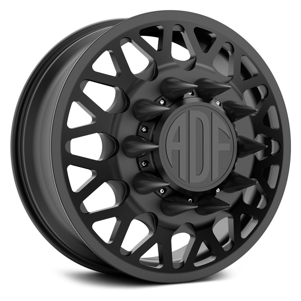 AMERICAN DESIGN FACTORY® HOT SHOT DUALLY Wheels - Satin Black Rims