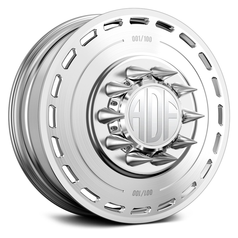 AMERICAN DESIGN FACTORY® LTD DUALLY Wheels - Brushed Rims