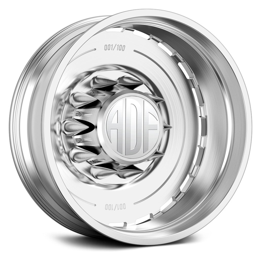 AMERICAN DESIGN FACTORY® LTD DUALLY Wheels - Brushed Rims