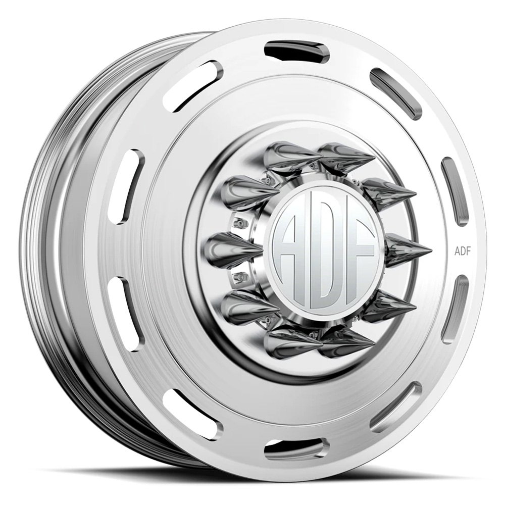 AMERICAN DESIGN FACTORY® OPTIMUS DUALLY Wheels - Brushed Rims