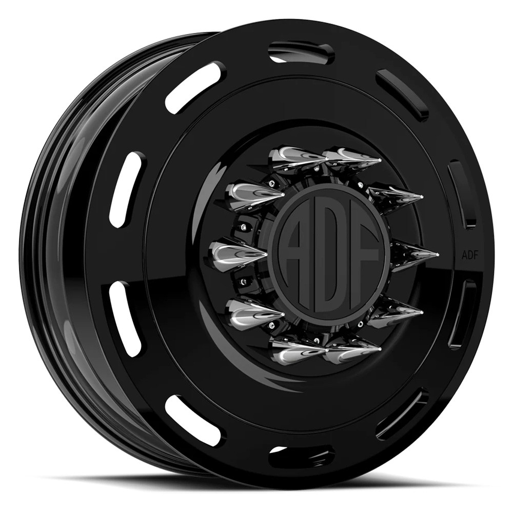 AMERICAN DESIGN FACTORY® OPTIMUS DUALLY Wheels - Gloss Black Rims