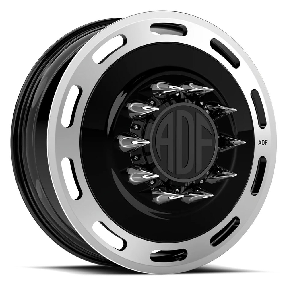 AMERICAN DESIGN FACTORY® OPTIMUS DUALLY Wheels - Machined with Gloss ...