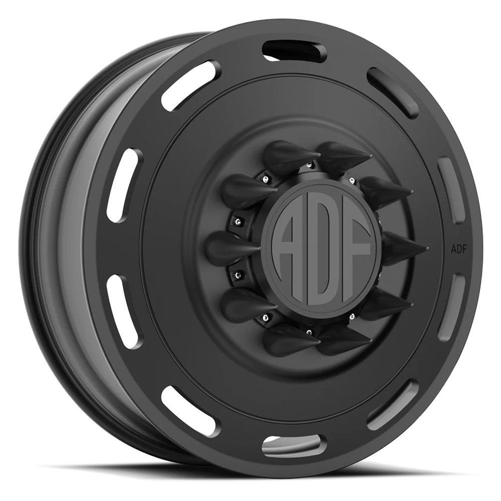 AMERICAN DESIGN FACTORY® OPTIMUS DUALLY Wheels - Satin Black Rims
