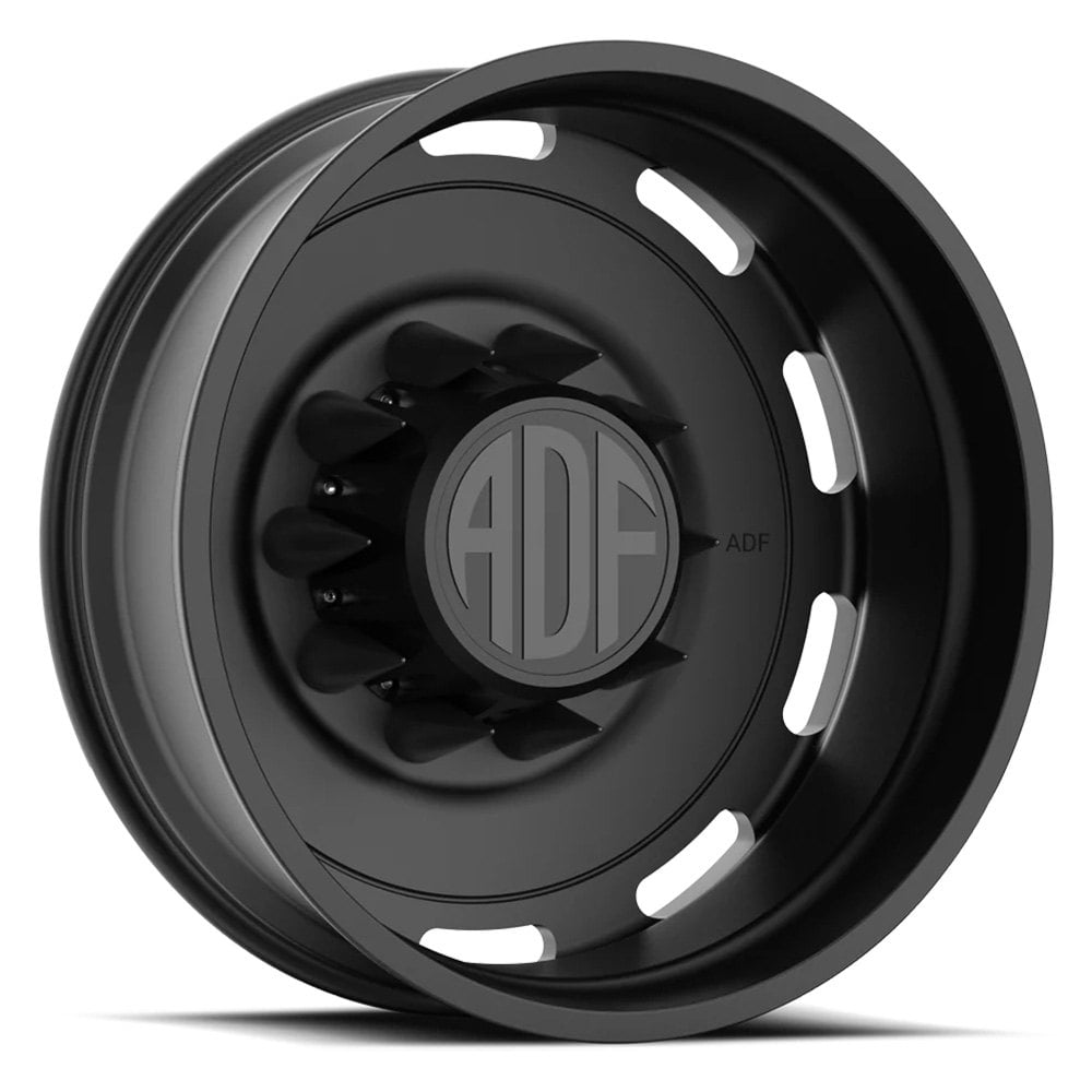 AMERICAN DESIGN FACTORY® OPTIMUS DUALLY Wheels - Satin Black Rims