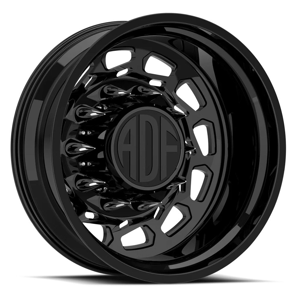 AMERICAN DESIGN FACTORY® PAYLOAD BIG RIG DUALLY Wheels - Gloss Black Rims
