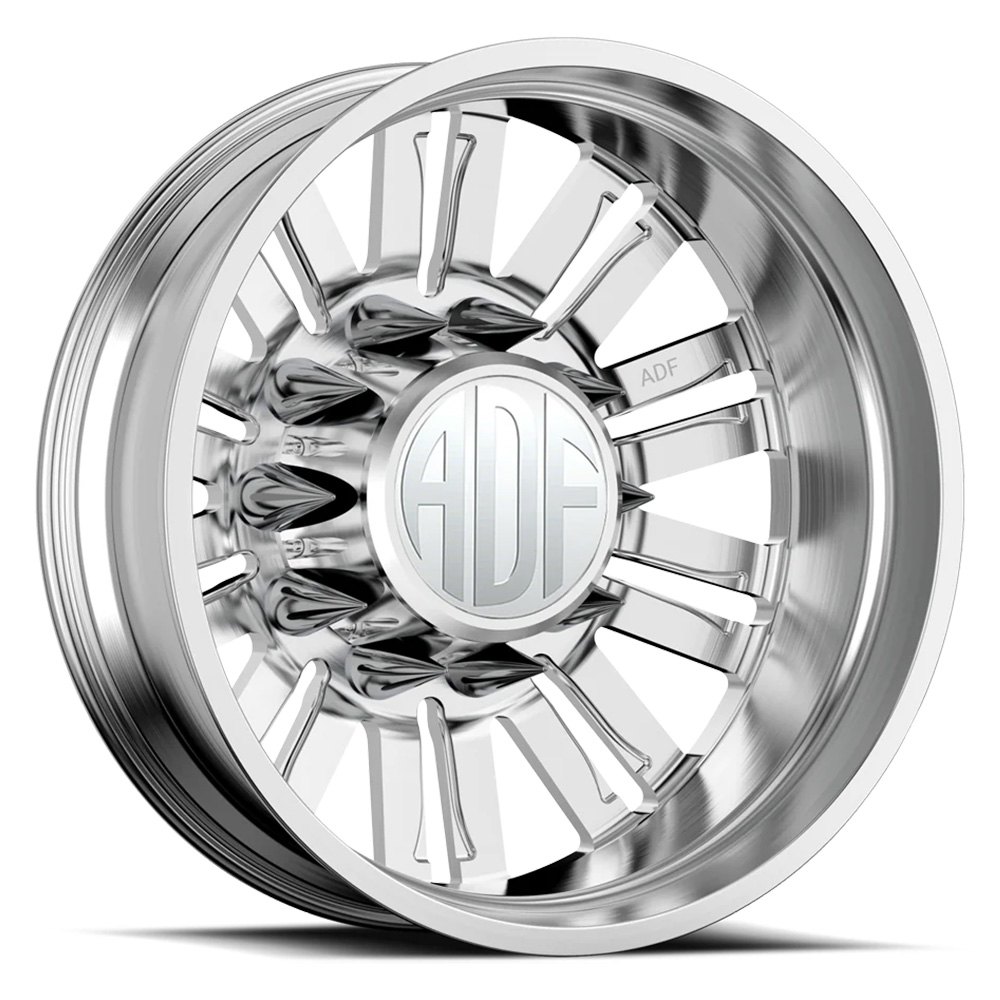AMERICAN DESIGN FACTORY® RIPPER DUALLY Wheels - Brushed Rims