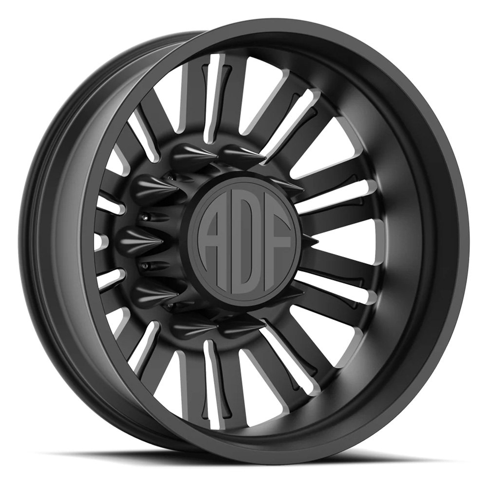 AMERICAN DESIGN FACTORY® RIPPER DUALLY Wheels - Satin Black Rims
