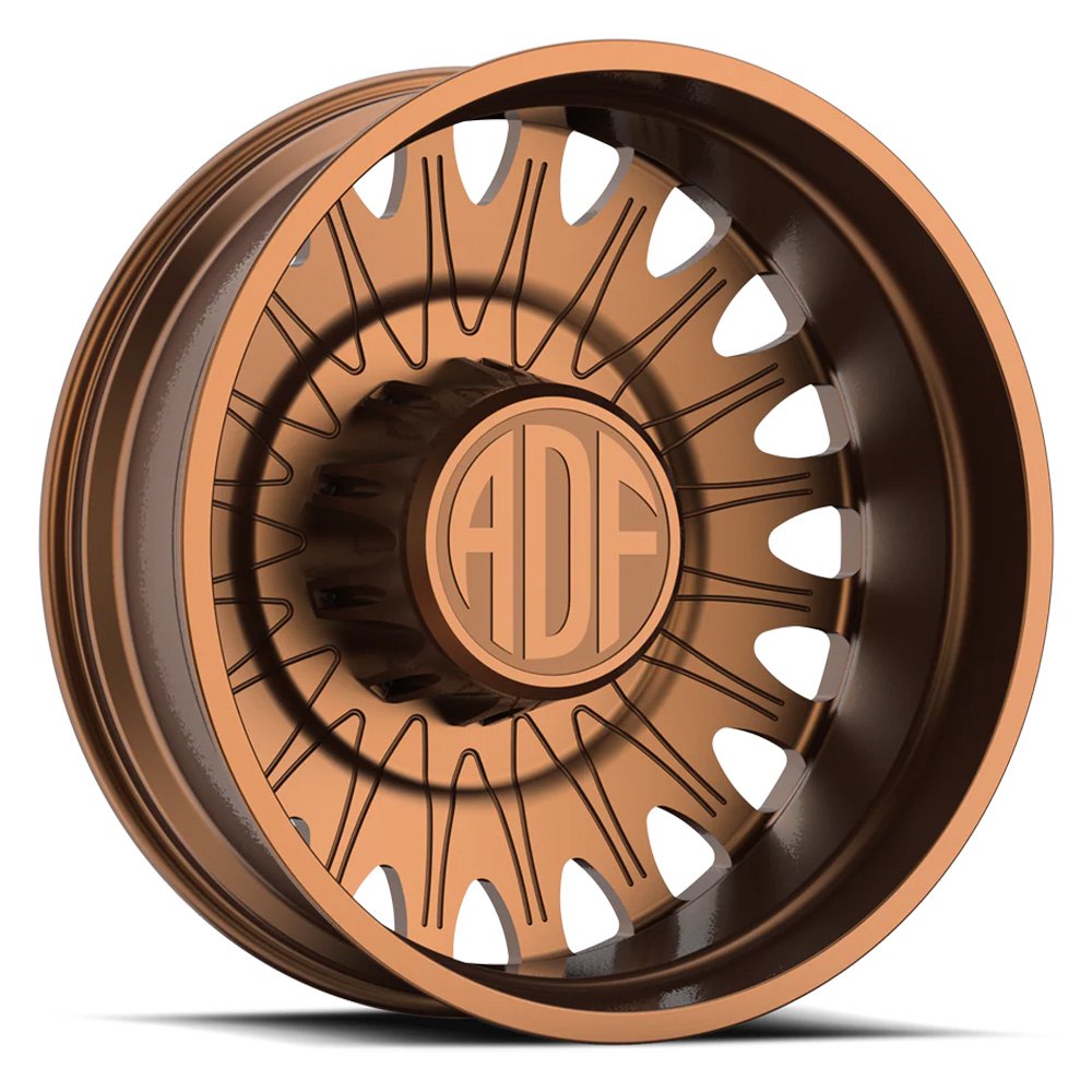 AMERICAN DESIGN FACTORY® ROULETTE DUALLY Wheels - Bronze Rims