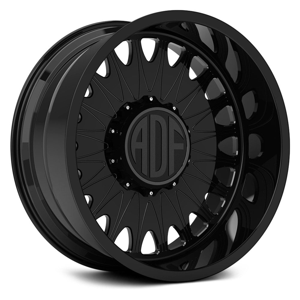 AMERICAN DESIGN FACTORY® ROULETTE Wheels - Gloss Black Rims