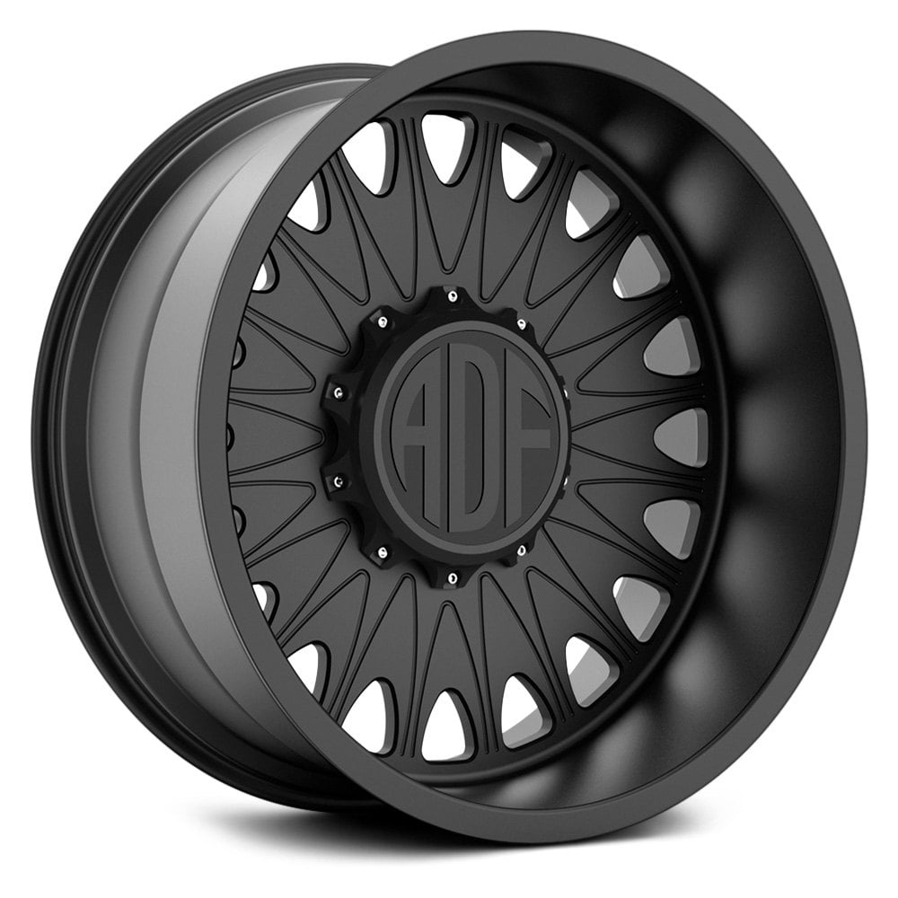 AMERICAN DESIGN FACTORY® ROULETTE Wheels - Satin Black Rims