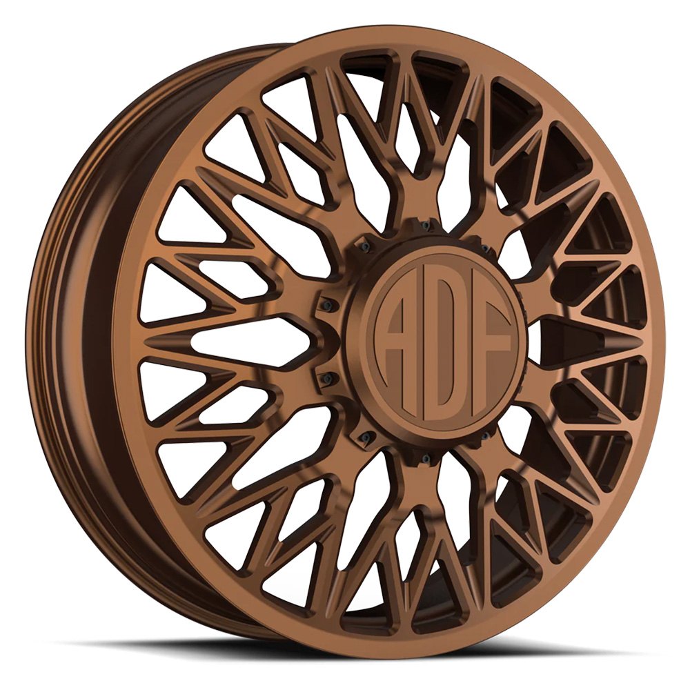 AMERICAN DESIGN FACTORY® TECHNO MESH DUALLY Wheels - Bronze Rims