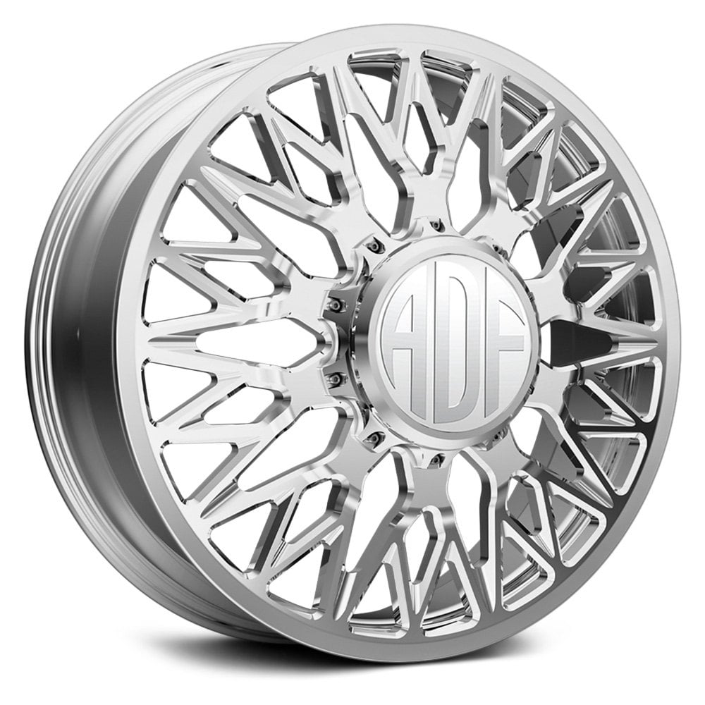 AMERICAN DESIGN FACTORY® TECHNO MESH DUALLY Wheels - Polished Rims