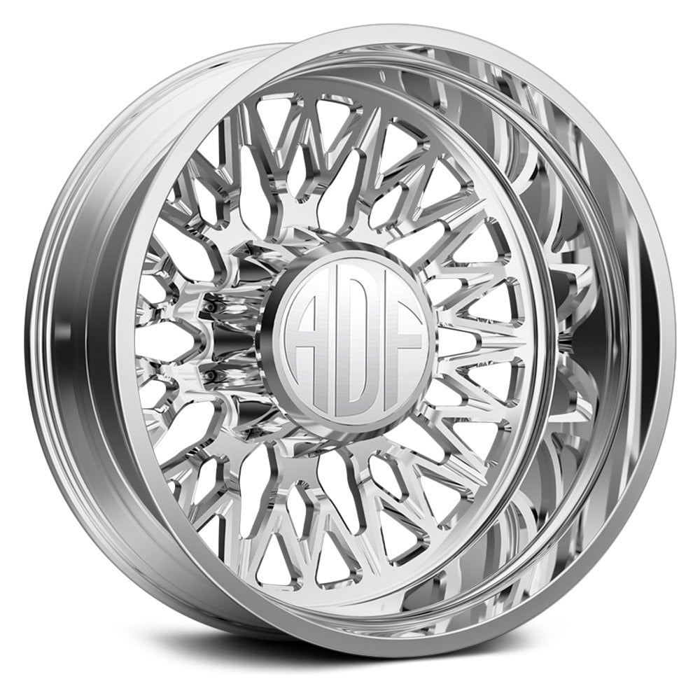 AMERICAN DESIGN FACTORY® TECHNO MESH DUALLY Wheels - Polished Rims
