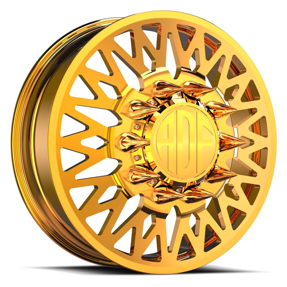 AMERICAN DESIGN FACTORY® TM2 DUALLY Wheels - 24K Gold Rims