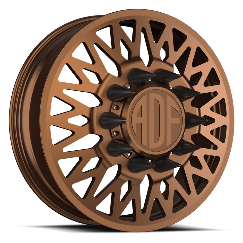 AMERICAN DESIGN FACTORY® TM2 DUALLY Wheels - Bronze Rims