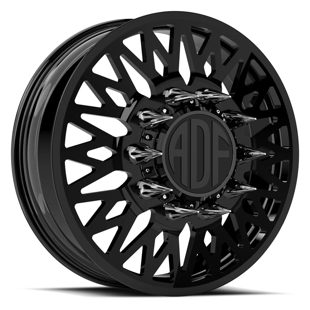 AMERICAN DESIGN FACTORY® TM2 DUALLY Wheels - Gloss Black Rims