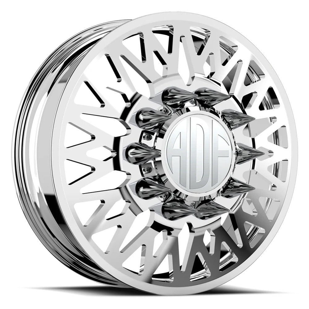 AMERICAN DESIGN FACTORY® TM2 DUALLY Wheels - Polished Rims