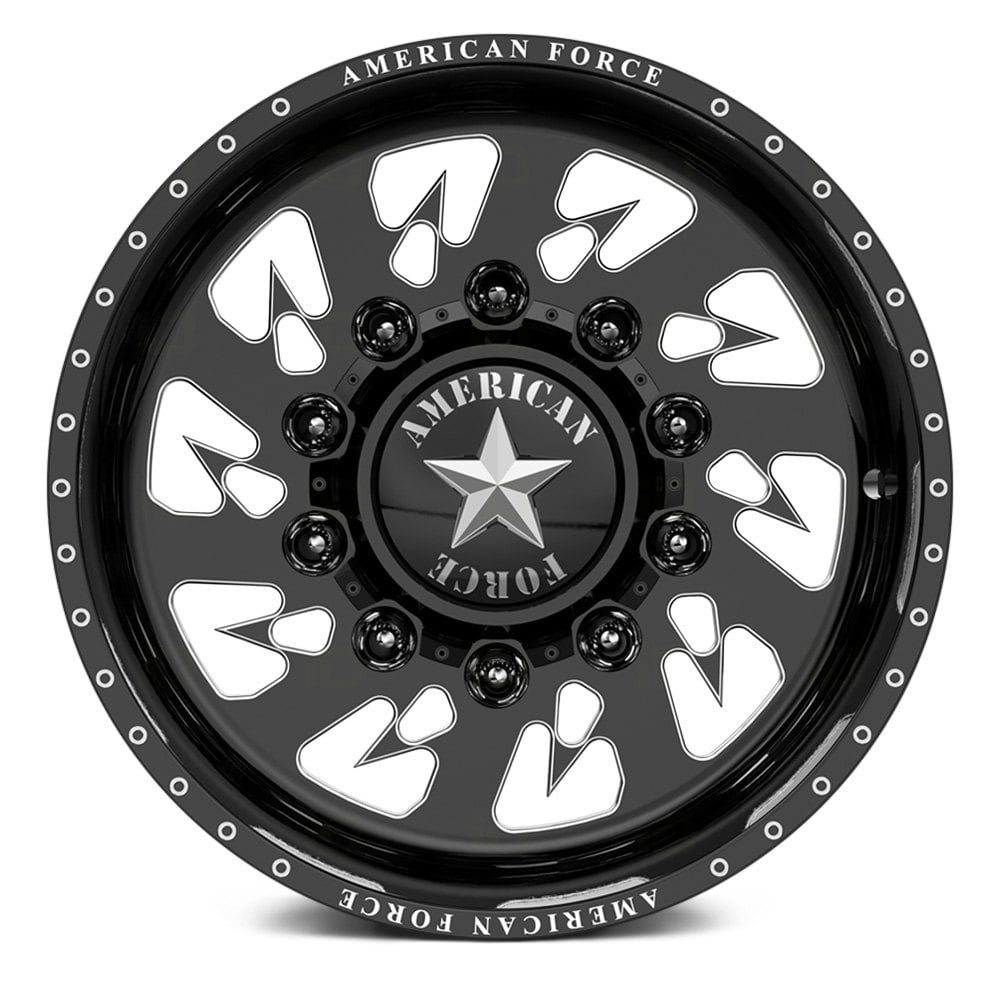 AMERICAN FORCE® 6G14 SIDEWAYS SD DUALLY WITH ADAPTER Wheels - Custom ...