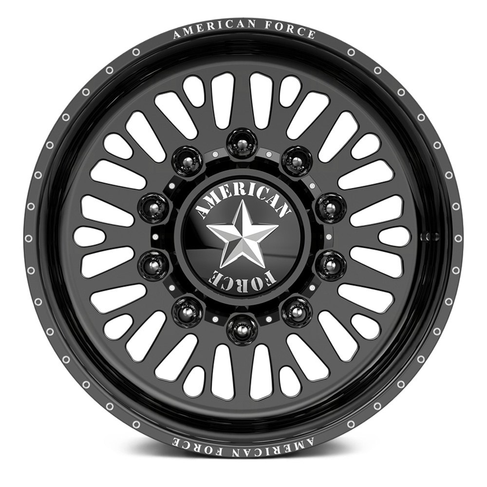 AMERICAN FORCE® 6N12 BRAWN SD DUALLY WITH ADAPTER Wheels - Custom ...