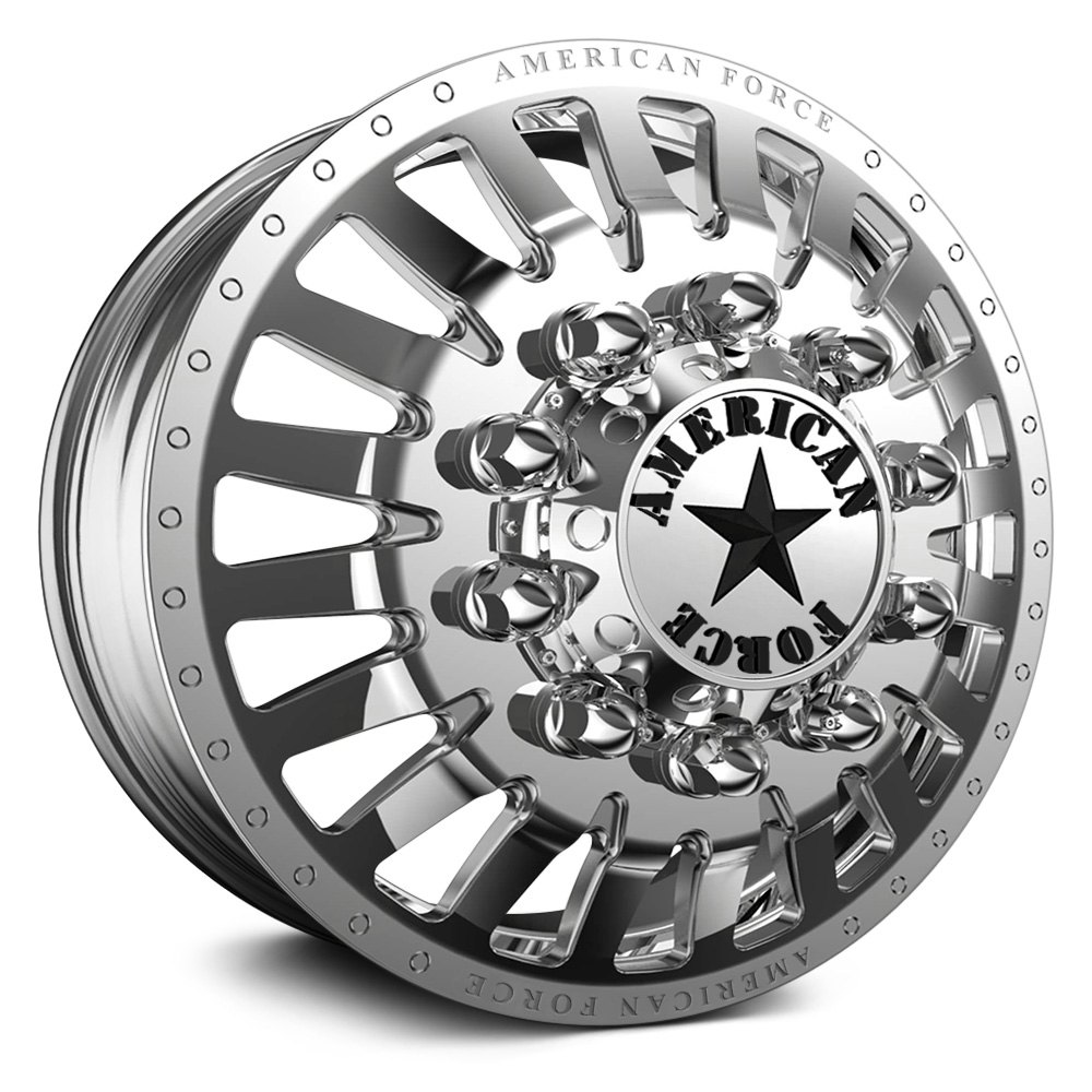 AMERICAN FORCE® H91 DOOM DUALLY WITH ADAPTER Wheels - Custom Finish Rims
