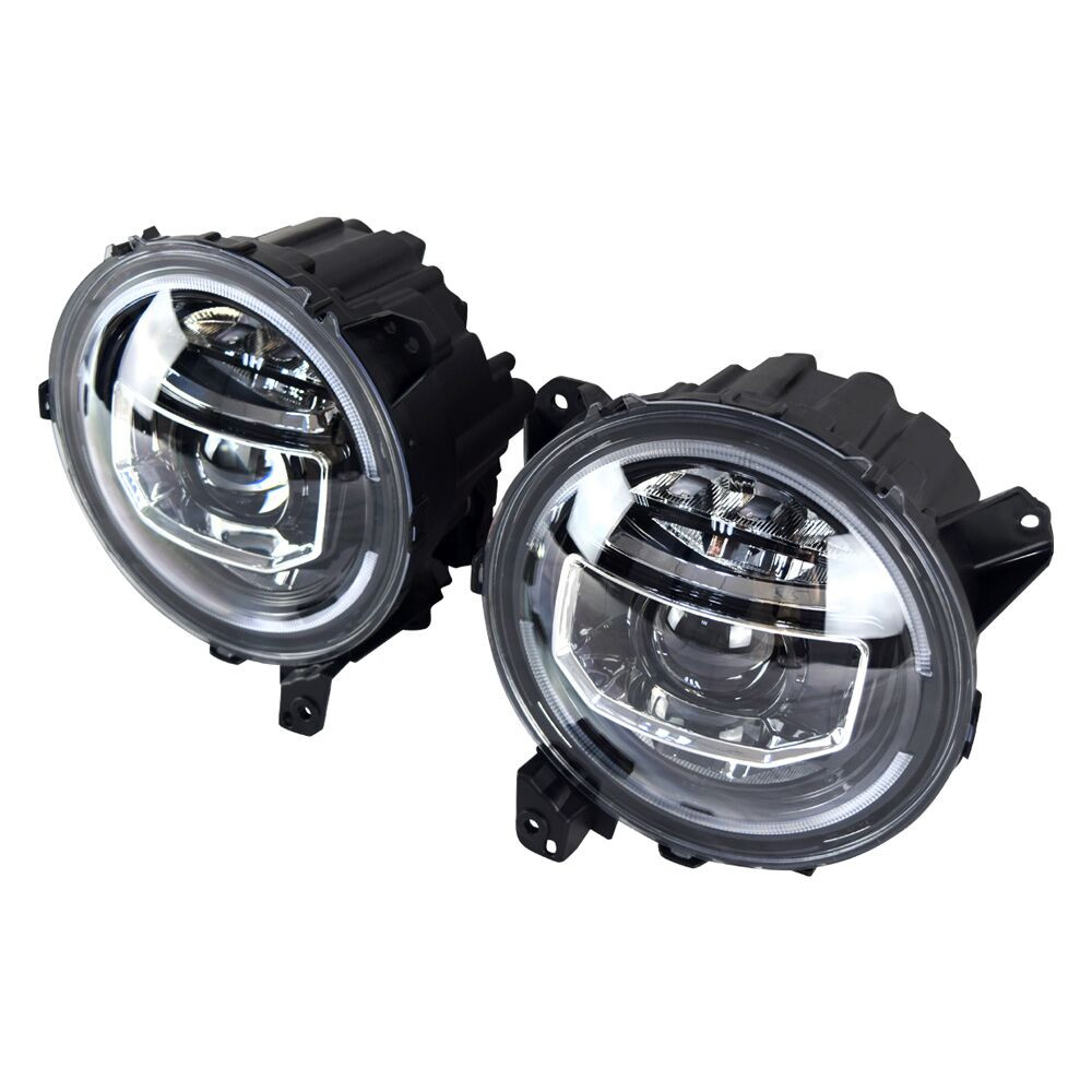 American Modified® AMJPCC00101 - 9" Round Driver and Passenger Side ...