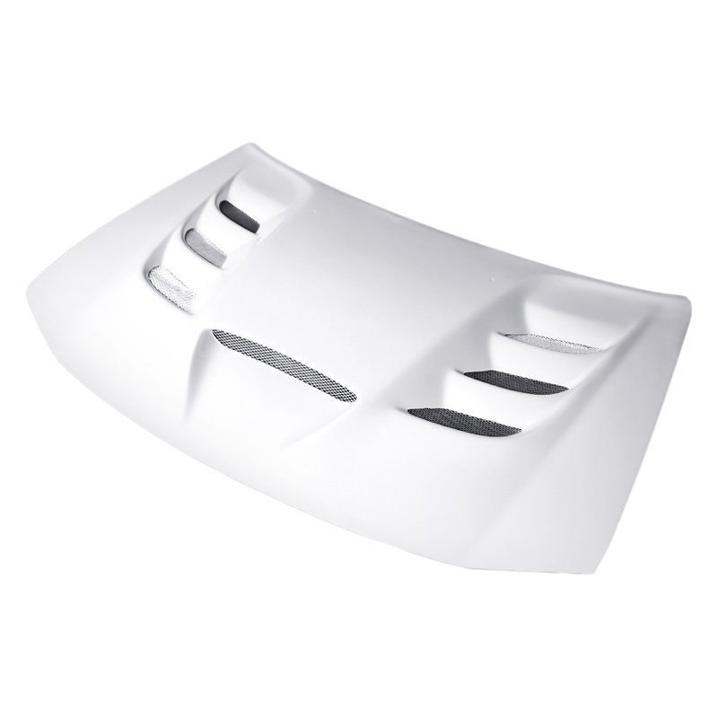 Amerihood® DC06AHVIPFHW - VIP Style Functional Ram Air Fiberglass Hood ...