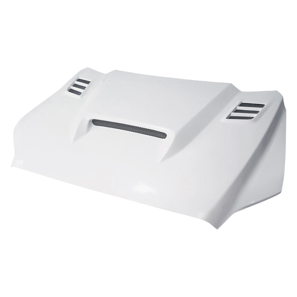 Amerihood® TSQ23AHSSKFHW - SSK Style Functional Ram Air Fiberglass Hood ...