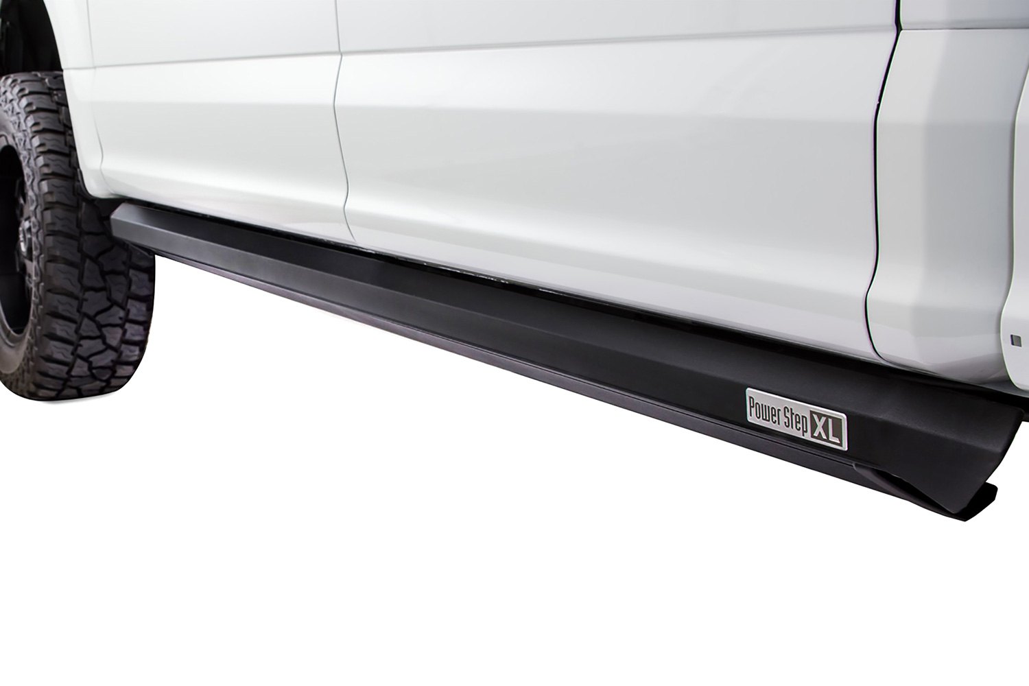 AMP Research® 76255-01A - 6.25" PowerStep™ Cab Length Black Running Boards