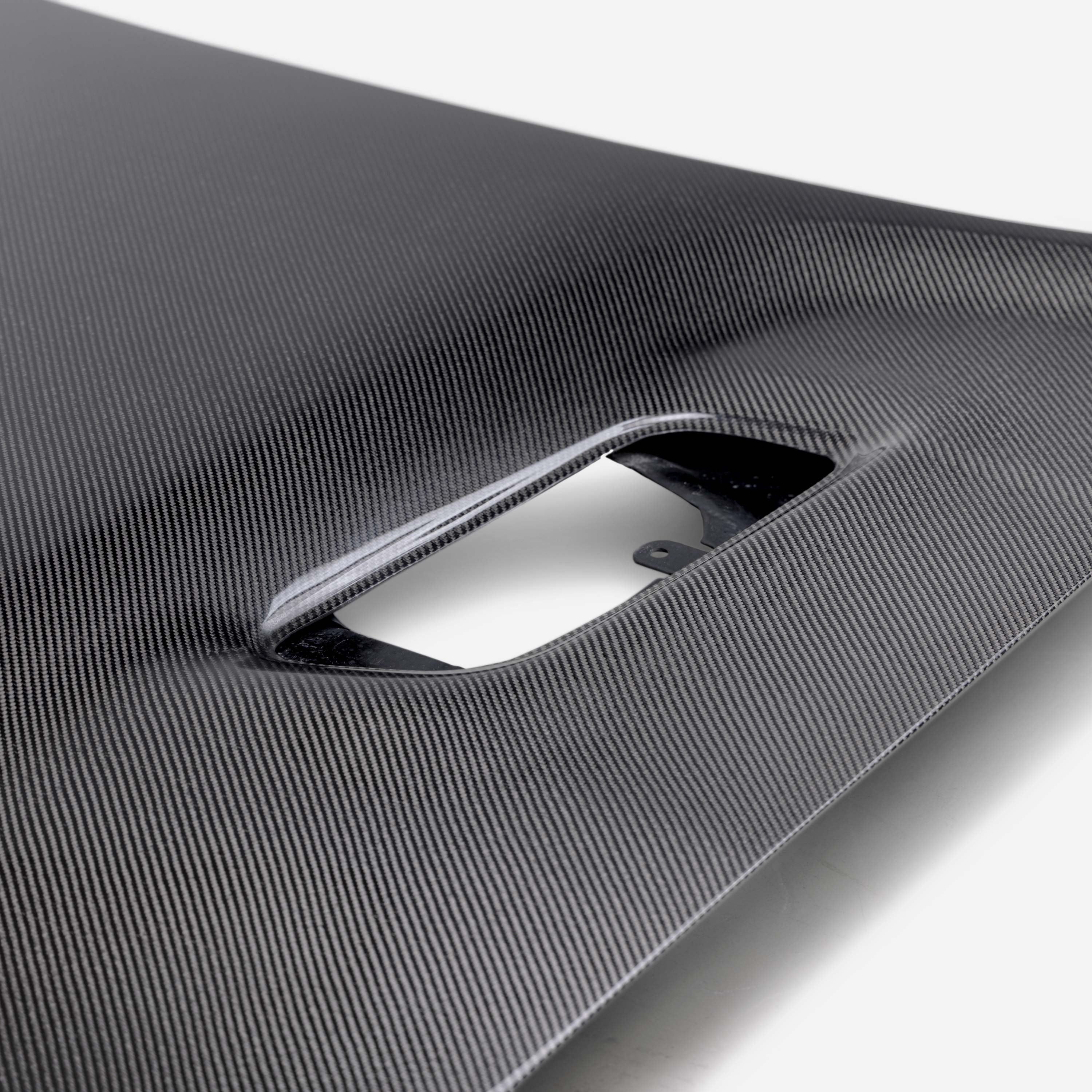 Anderson Composites® AC-HD22DGCR-JB - Type-JB Gloss Carbon Fiber Hood
