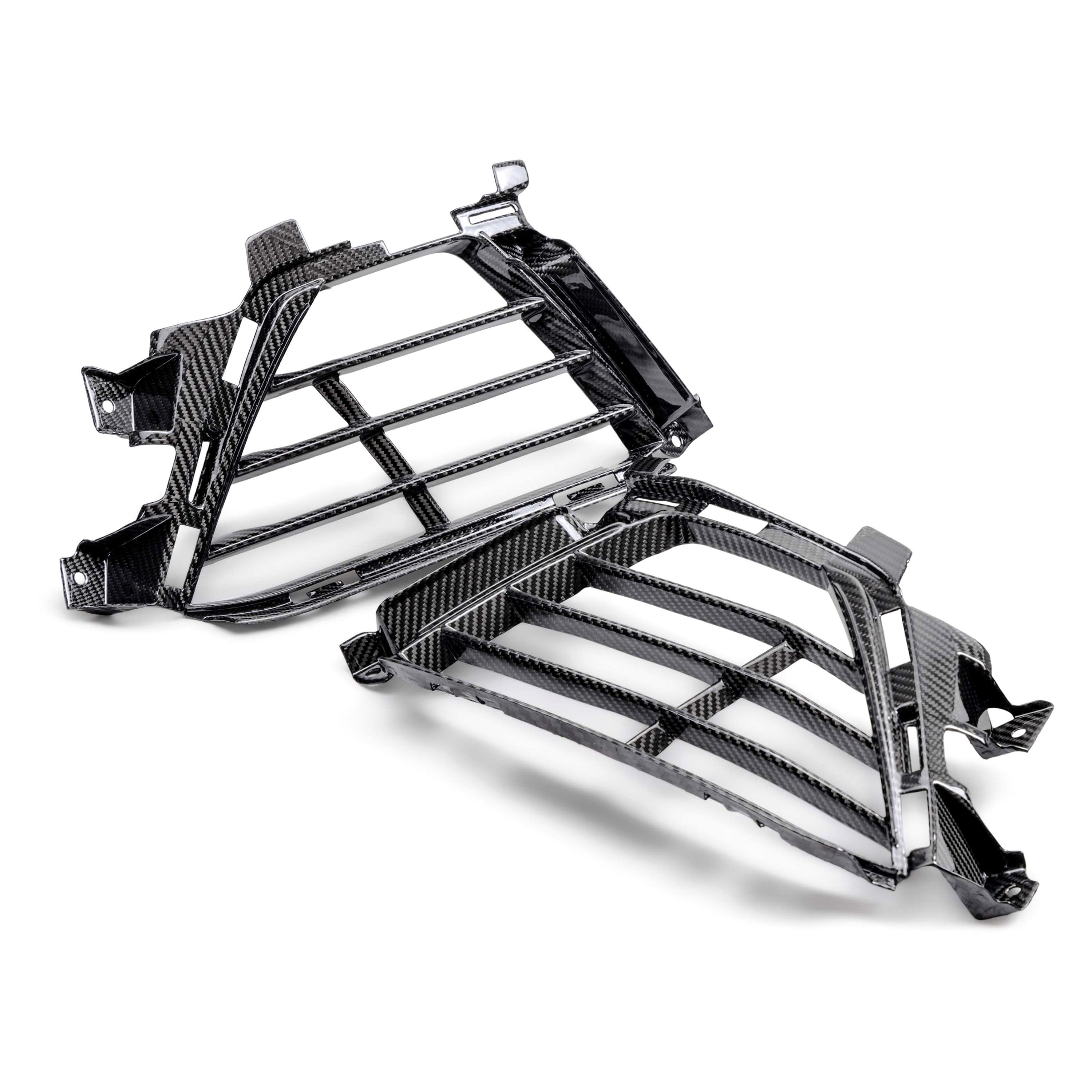 Anderson Composites® AC-LV22CT5BW - 2-Pc Front Bumper Lower Grille
