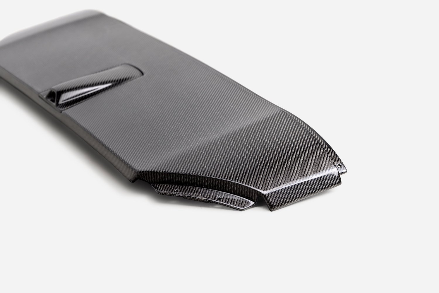 Anderson Composites® AC-RRP21CHC8CV - Gloss Carbon Fiber Rear Roof Panel