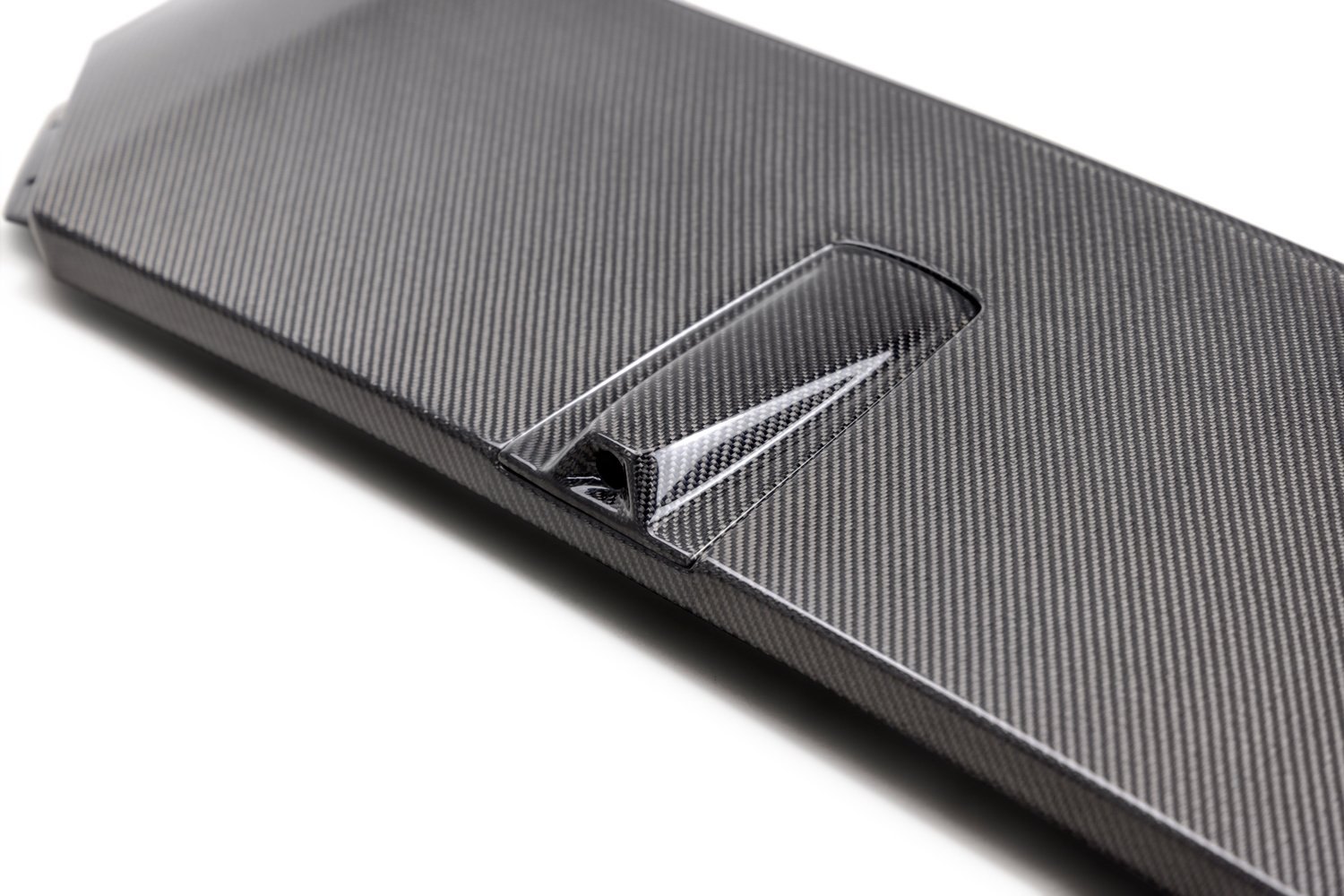 Anderson Composites® AC-RRP21CHC8CV - Gloss Carbon Fiber Rear Roof Panel