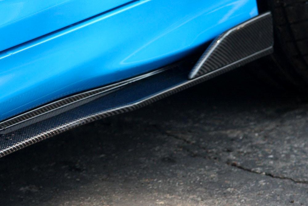 Anderson Composites® AC-SS16FDFO-AR - Gloss Carbon Fiber Side Rocker Panels