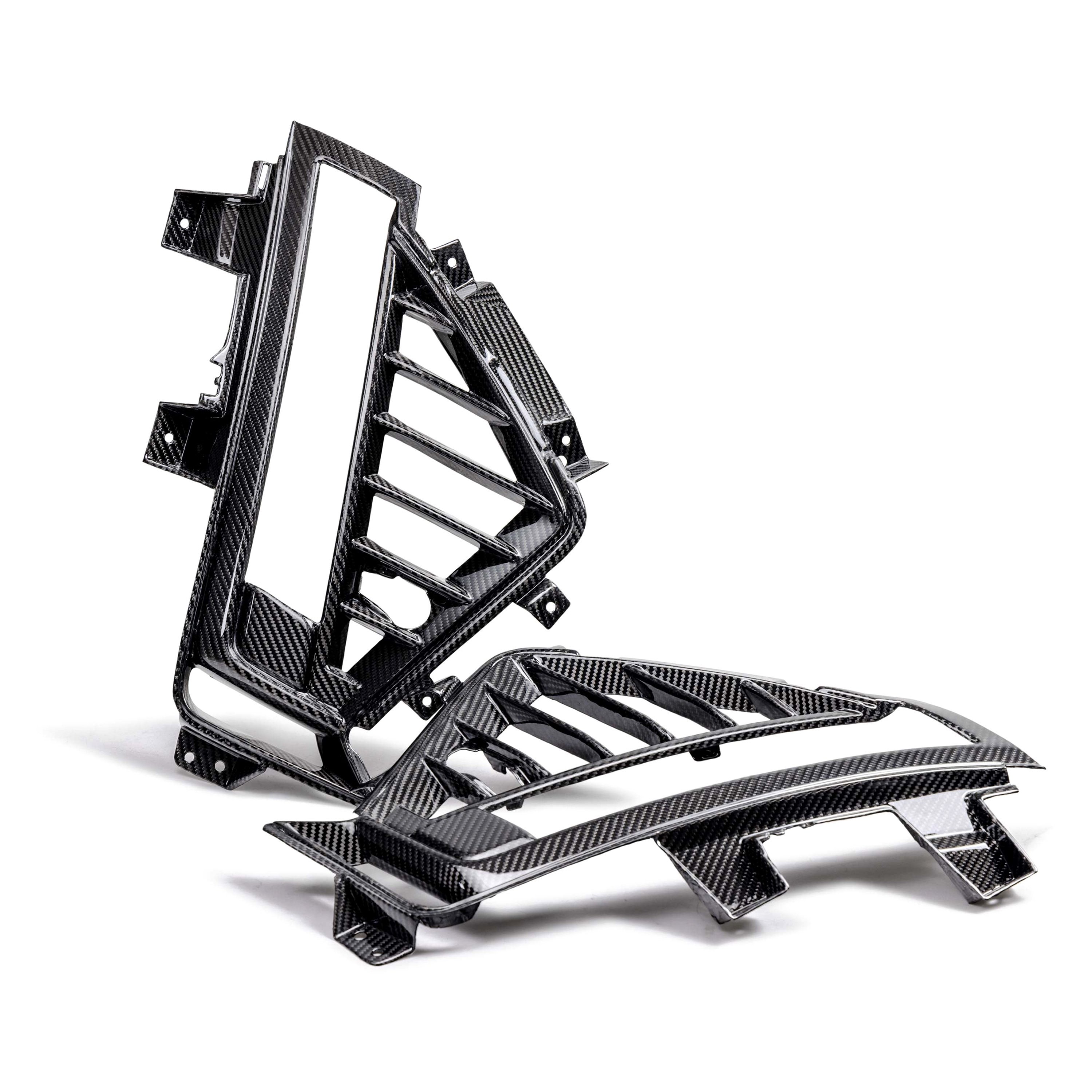 Anderson Composites® AC-SV22CT5BW - 2-Pc Front Bumper Side Grille