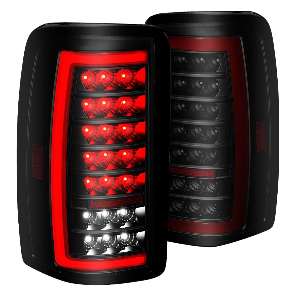 Anzo® 311449 - Driver and Passenger Side Black/Smoke LED Tail Lights