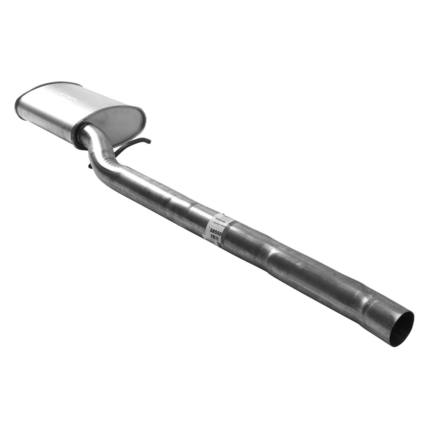 AP Exhaust Technologies® 58550 - Aluminized Steel Exhaust Muffler Assembly
