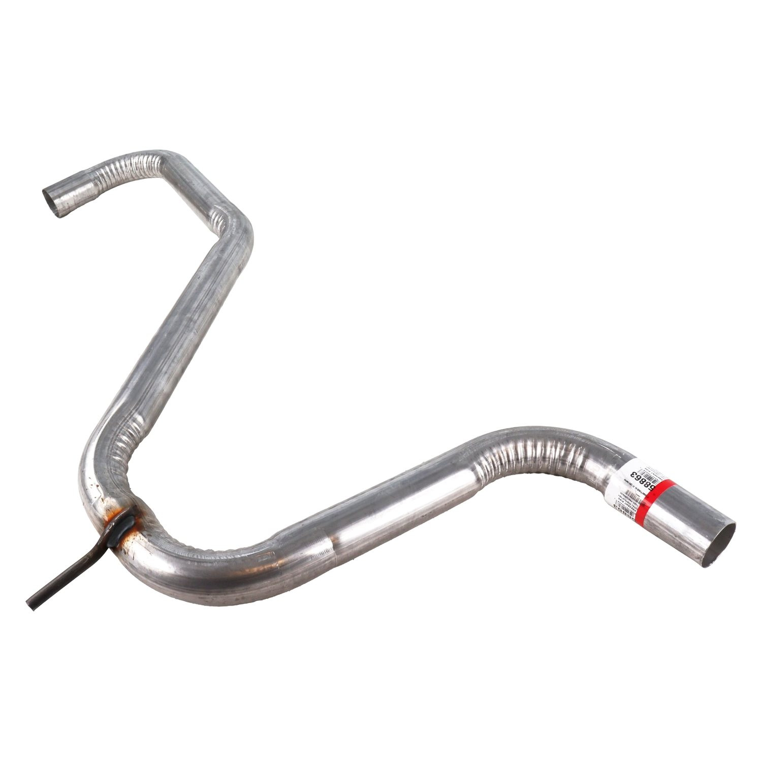 AP Exhaust Technologies® 58863 - Aluminized Steel Natural Pre-Bent ...