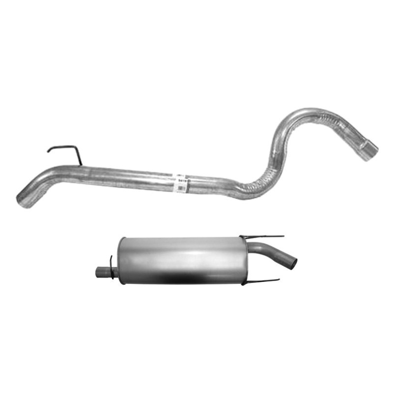 AP Exhaust Technologies® BNDL-300109 - Exhaust Muffler and Tailpipe Kit