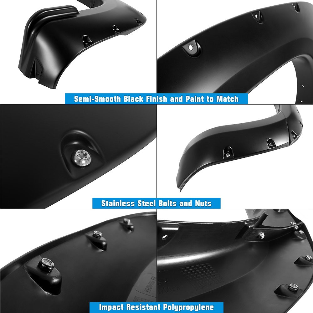 APG® FF20BJC4SK - Dimple Style Front and Rear Fender Flares