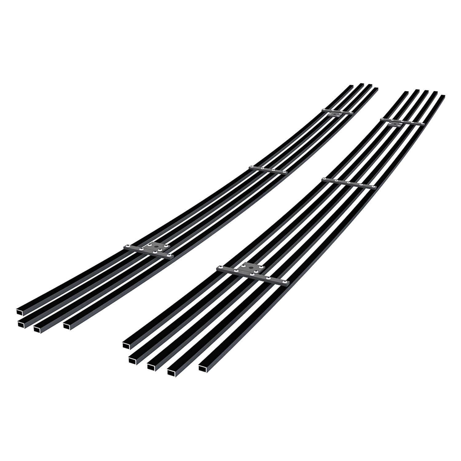 APG® GR06FEB61J - 2-Pc Black 8x6 mm Horizontal Billet Main Grille